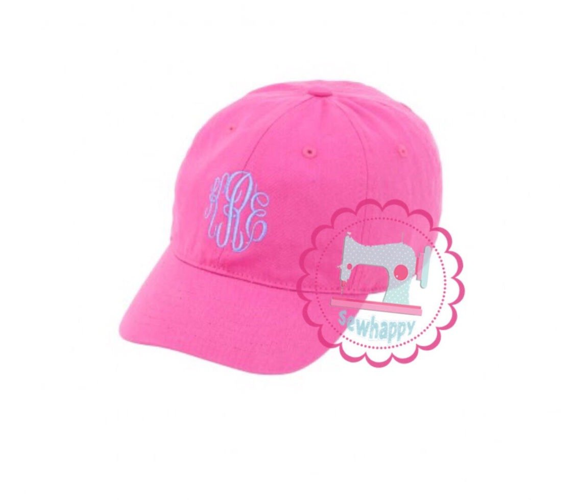 Kids Monogrammed Hats – Sew Happy Tn